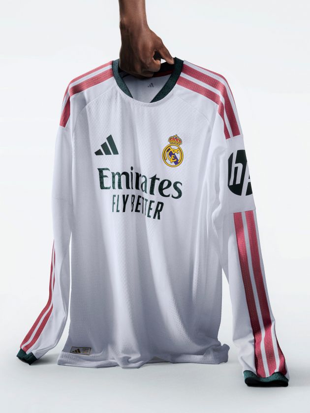 Real Madrid unveil new home kit with pink stripes